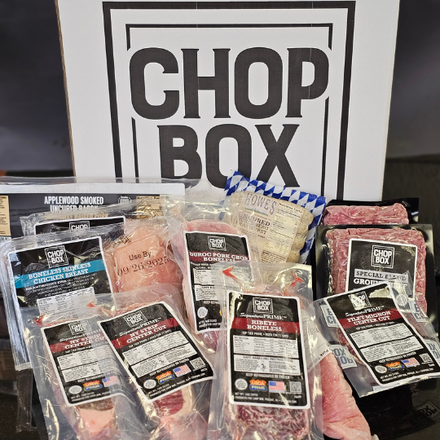 Variety Of Quality Meat, Chicken and Pork Boxes | Chop Box