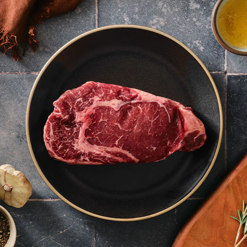 Grass Fed Bison Ribeye Steak, Force of Nature, 10oz – Chop Box