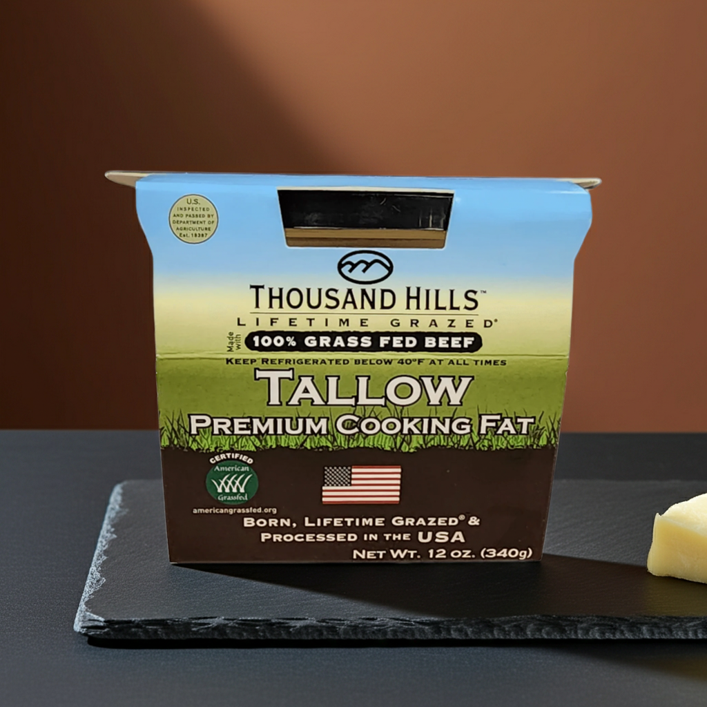 Thousand Hills Beef Tallow | 100% Grass-Fed Premium Cooking Fat – Chop Box