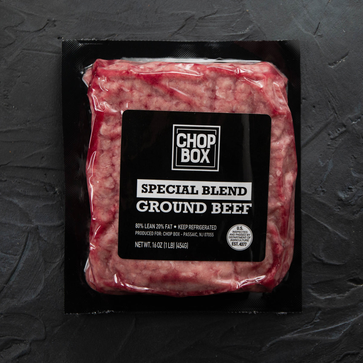 Ground Beef 80/20 Special Blend 1lb | Chop Box